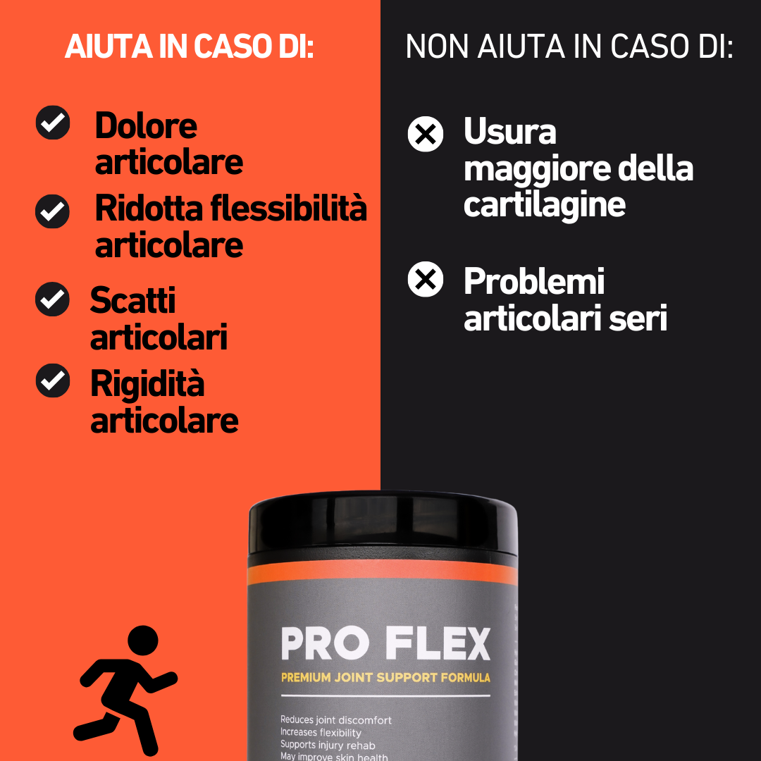 Pro Flex 4Endurance Pro: rafforza la salute articolare